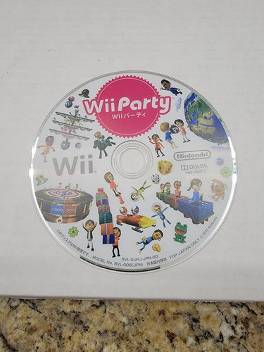 Wii Party Nintendo Wii JAPAN Disk Only (Will Require Japan Wii) Tested ...