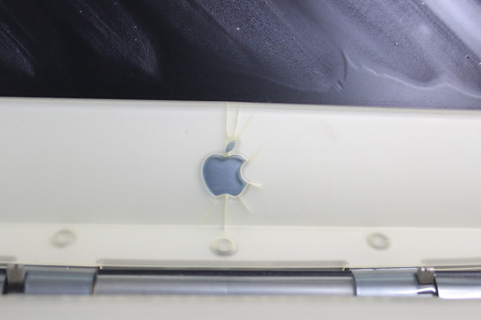 Apple iBook G3 Clamshell M2453 color dark gray screen degradation | eBay