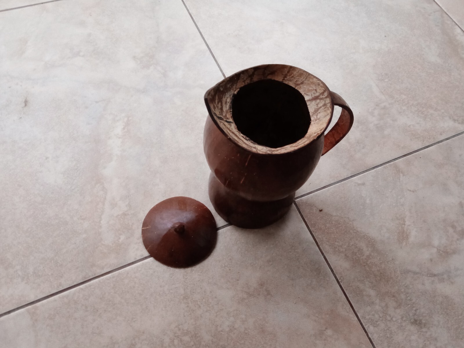 TRADITIONAL JUG FROM now cocount shells Natural Ceylon 2022 | eBay