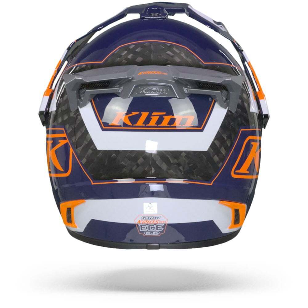 Klim Krios Pro Rally Striking Orange Adventure Helmet - New! Fast ...