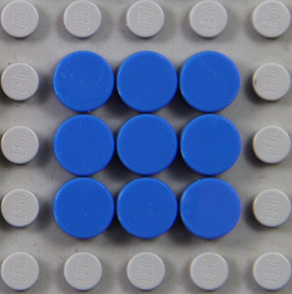 LEGO - 1x1 Round Tiles PICK YOUR COLORS - Smooth Finishing Plate Dots ...
