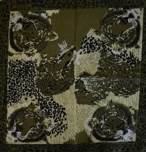 1x100% Cotton Tiger' BANDANA (55cm x 55cm) Durag/scraf/mask/neck | eBay ...