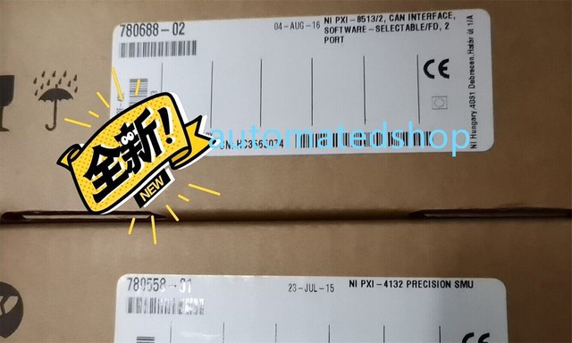 NI PXI-8513/2 780688-02 Dual port CAN communication Via DHL or FedEx ...