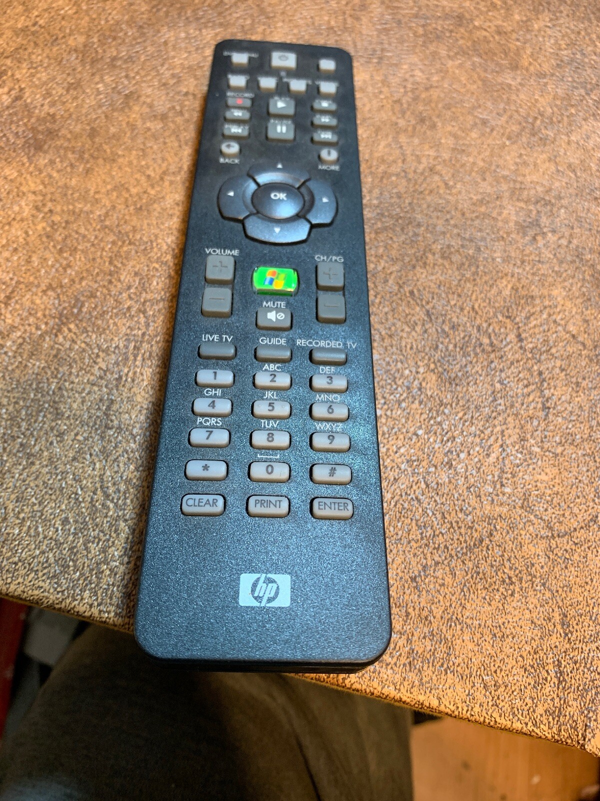 HP RC6 IR Media Center Remote Control HP P/N 5069-8344 | eBay