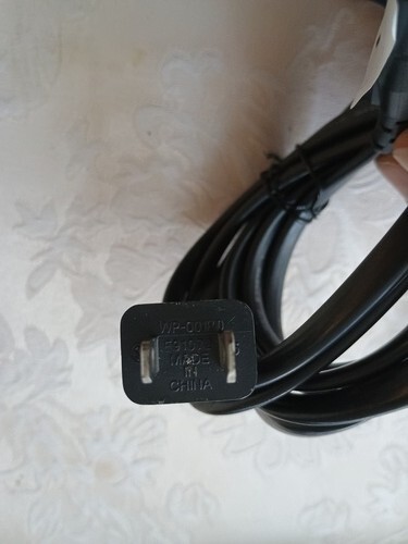 Wonderful WP-001A Power Cord Cable 2 Prong 7A 125V E91072 | eBay
