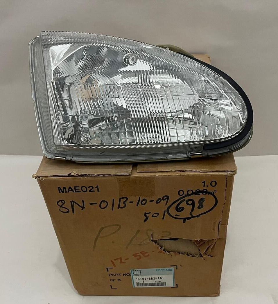 HONDA DEL SOL 1993 RIGHT HEADLIGHT # 33101-SR2-A01 OEM (E3-2)I for sale ...