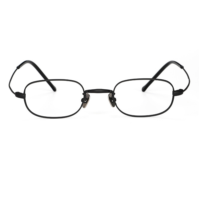 Lightweight Eyeglass Frames Pure Titanium Spectacles Small Square ...