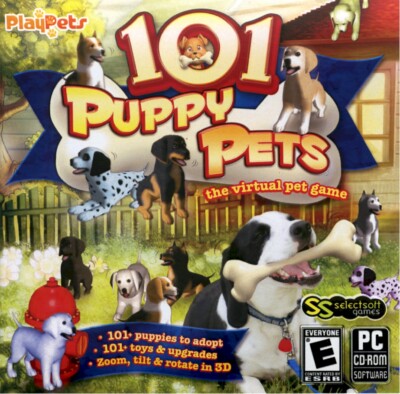 101 Puppy Pets Virtual Pet PC Game * Windows 10 / 8 / 7 / Vista / XP ...