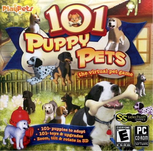 101 Puppy Pets Virtual Pet PC Game * Windows 10 / 8 / 7 / Vista / XP ...