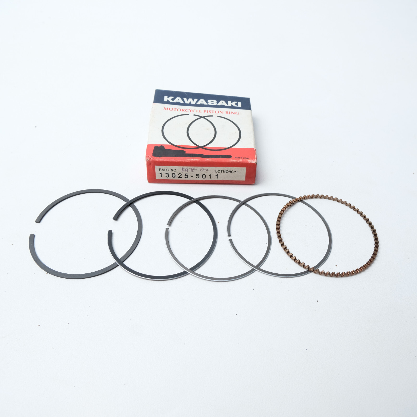 Kawasaki KH110 Kh 110 Gto 110 Piston Bague Oversize 0.50 NOS 13025-5011 ...