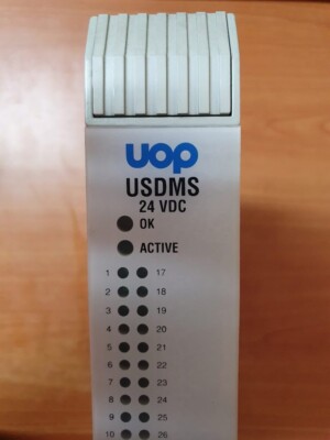 UOP DISCRETE I/O MODULE USDMS 24 VDC NICE! FAST SHIPPING! | eBay