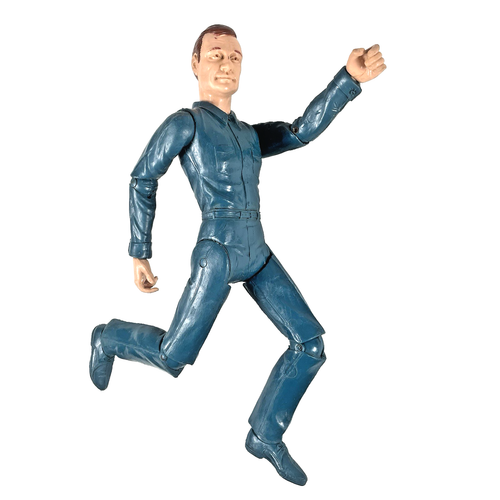 Marx Vintage 1960s Mike Hazard Double Agent Jointed Action Figure Doll ...