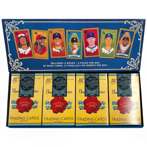 2025 Topps T205 Baseball (5) Four-Box Carton CASE - 5 Autos IN HAND ...