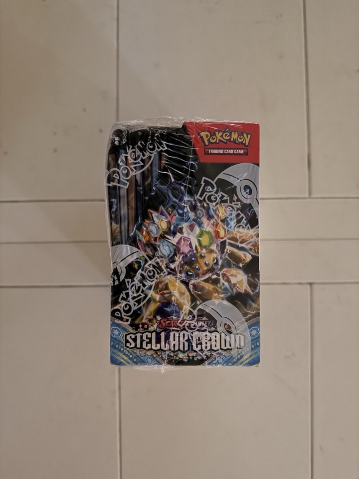 Pokemon TCG Stellar Crown Booster Box (Factory Sealed) 36 Packs | eBay