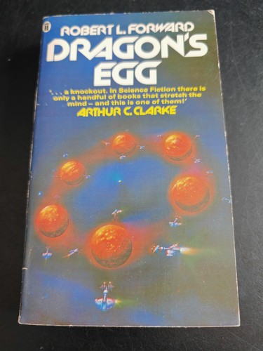 First NEL Edition 1981 - Dragon's Egg by Robert L. Forward PB FREE UK ...