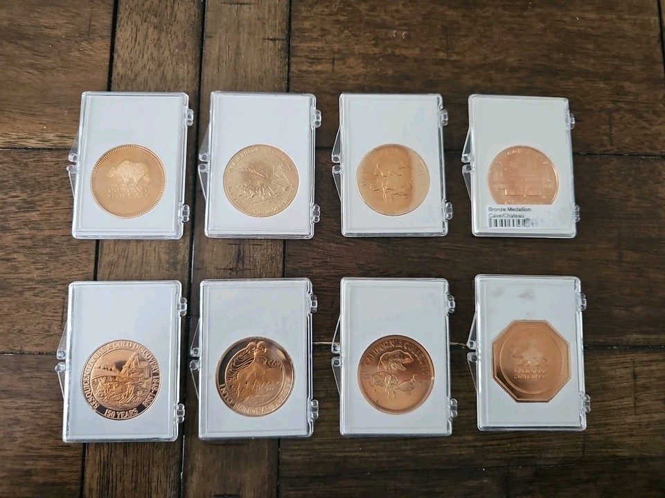 Commemorative Coins California Collection Lot Of 8 | eBay