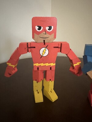 DC Comics The Flash Wood Warriors Action Figure | eBay