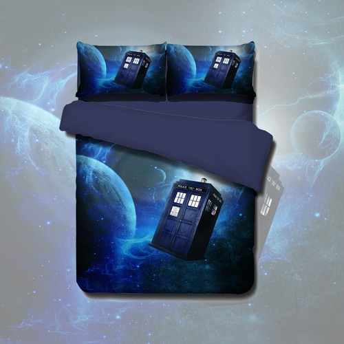 Quilt Duvet Doona Cover Set Single Double Queen King Sz Doctor Who ...