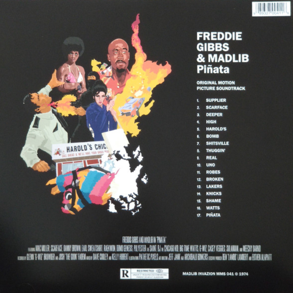 Freddie Gibbs & Madlib – Pinata '74 (2020) Madlib Invazion vinyl ...