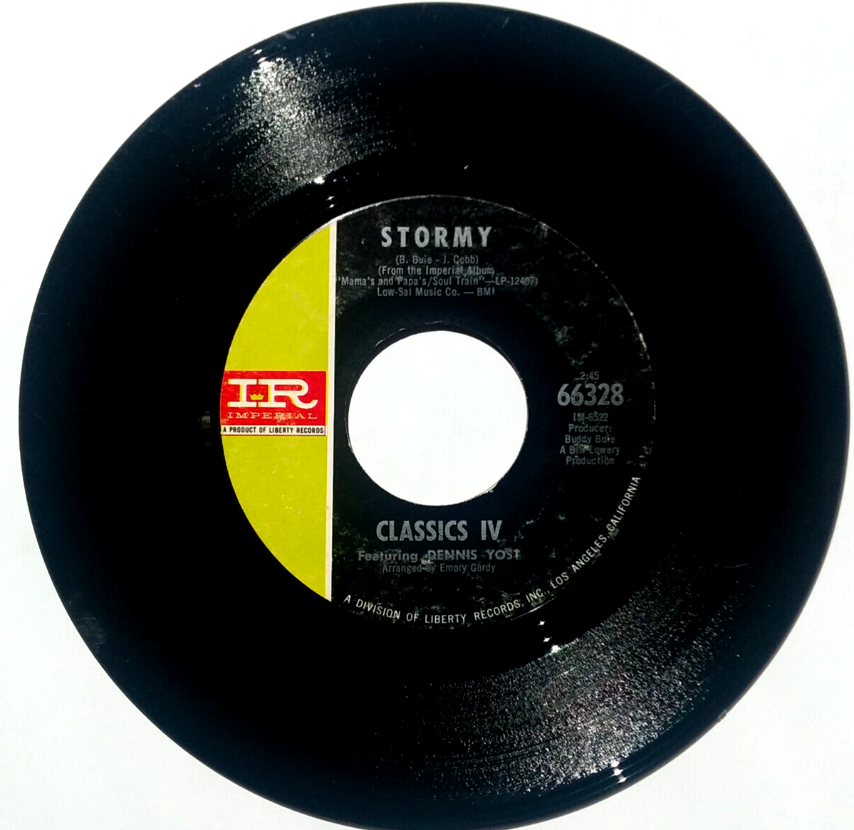 CLASSICS IV - Stormy / 24 Hours of Loneliness- Vinyl 45rpm Imperial ...