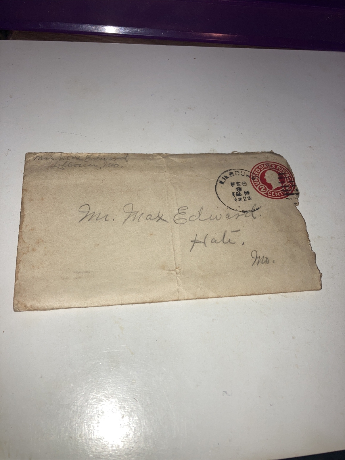 Personal letters found in envelope postmarked 1923 | eBay