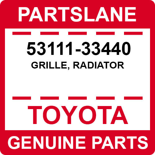 Lexus Toyota OEM 13-15 Es350 Front Bumper Grille-upper Grille ...