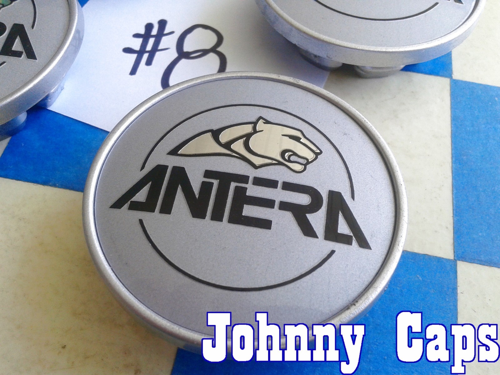 ANTERA Wheels SILVER Center Cap # 1/2/3/4? Custom Wheel Center Caps ...