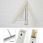 Foldable Retractable Wall Mounted Hanger Clothes Organizer Drying Rack ...