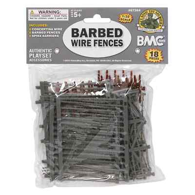 1:32 54mm Barbed Wire Fences Figure Plastic Toy Soldiers BMC 67364 | eBay