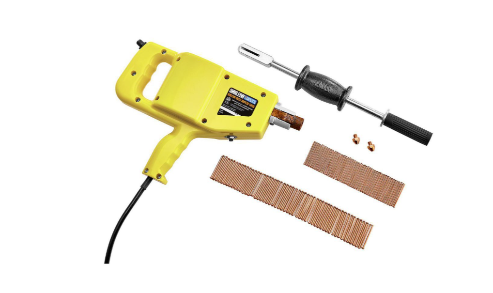 COMPLETE Auto Body DENT REPAIR KIT Electric STUD WELDER GUN w/ 2lb ...