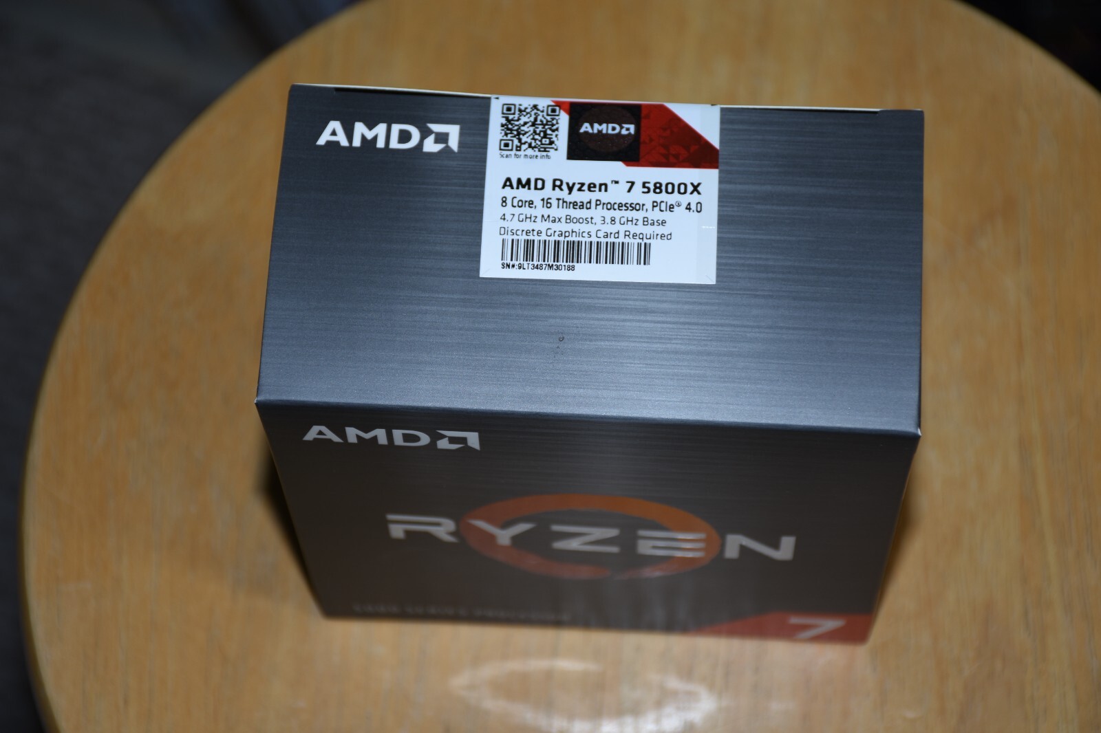 AMD Ryzen 7 5800X Processor (4.7GHz, 8 Cores, Socket AM4) Box - 100 ...