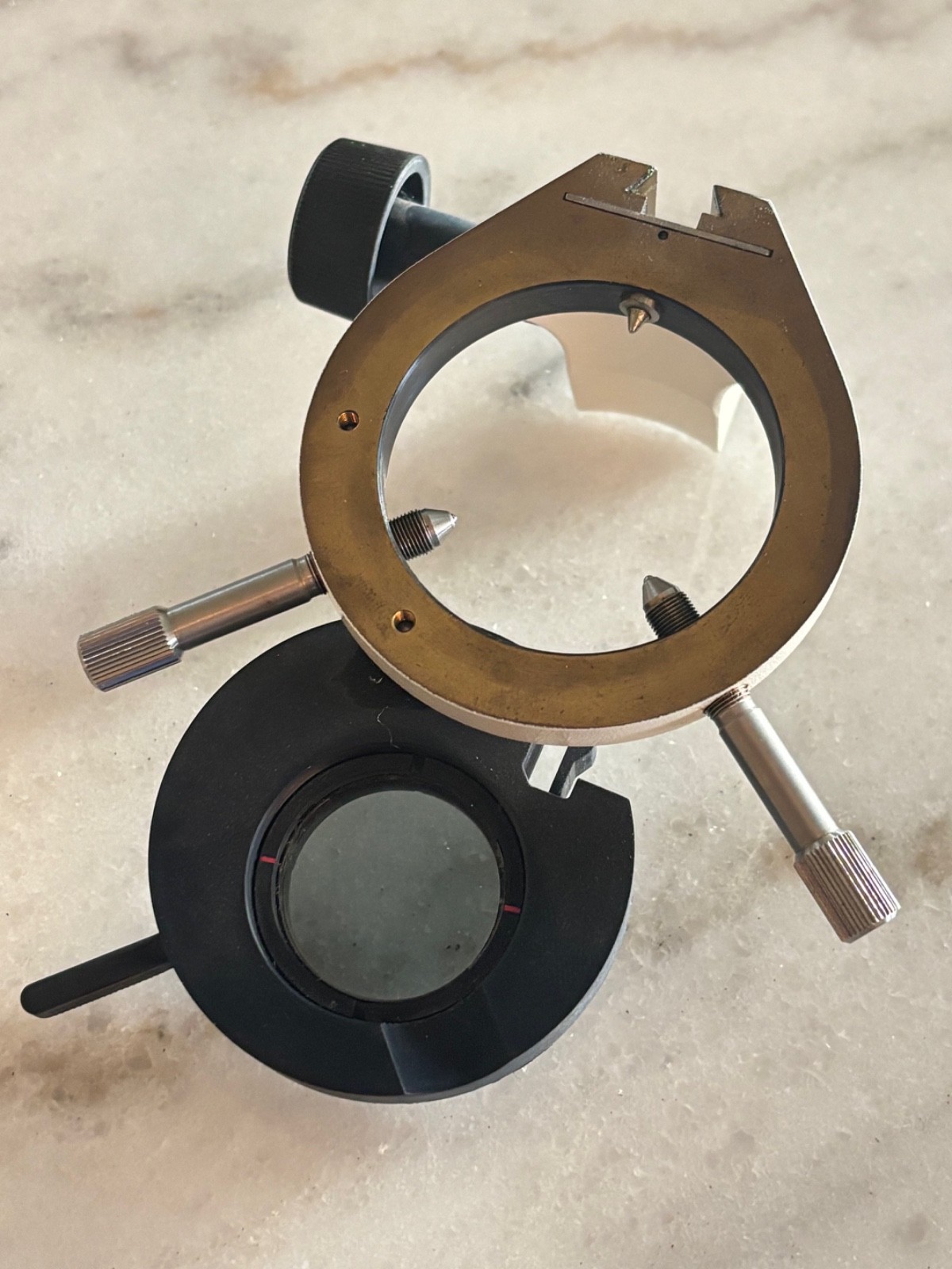 Zeiss AxioPlan Axioskop Phase Contrast Condenser Ring Carrier ...