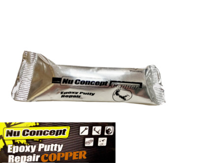 Copper epoxy putty stick filler metal underwater leak repair pipes ...