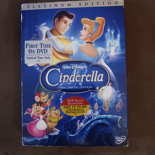 WALT DISNEY'S CINDERELLA 2 DISC SPECIAL EDITION DVD NEW SEALED | eBay