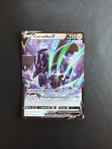 Carte Pokémon Corvaillus V 109/163 - Style de Combat - FR - Neuf | eBay