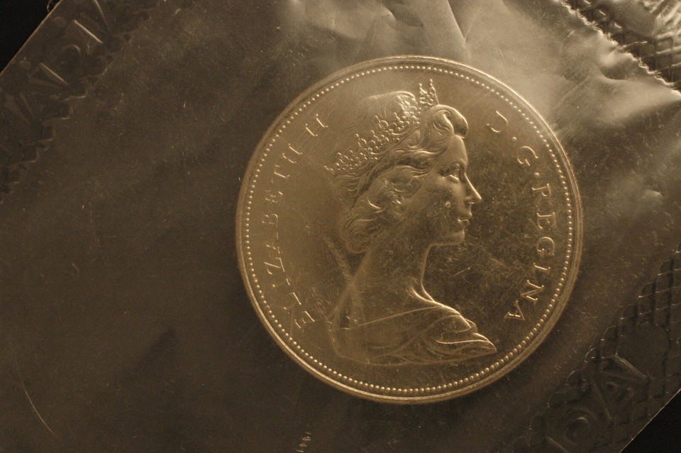 1968 Canada dollar mint sealed uncirculated voyageur canoe reverse | eBay