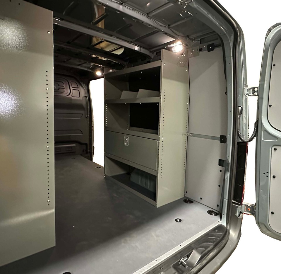 3 pcs Shelving Package for Low/High Roof Dodge ProMaster Van 2 + 1 with ...
