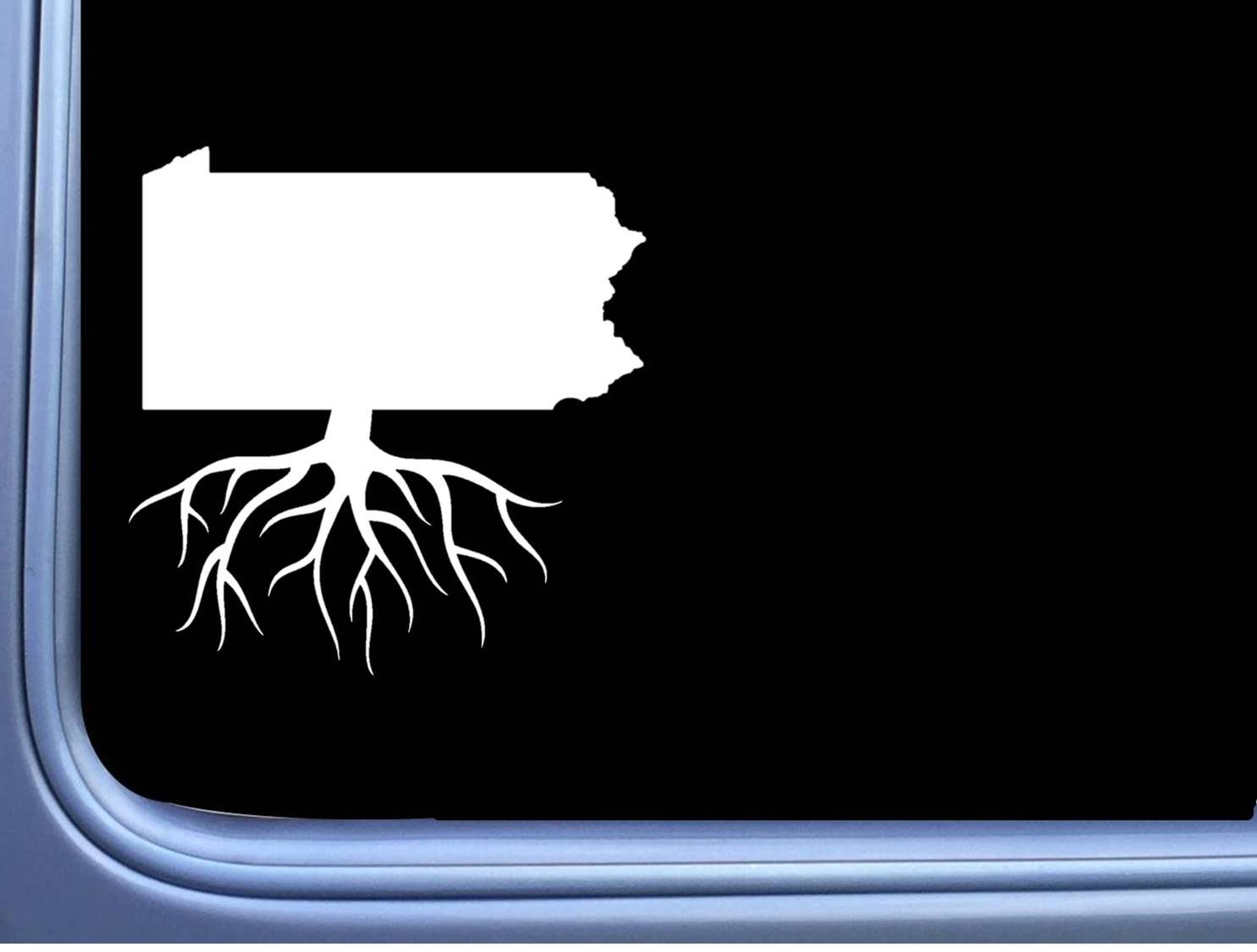 Pennsylvania Roots M277 6 inch Sticker State Decal | eBay