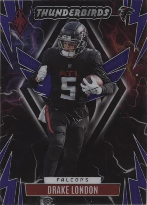 2023 Panini Phoenix - Thunderbirds Drake London #TB-DL Purple /99 for ...