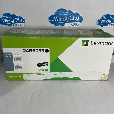 Genuine Lexmark 24B6035 Black Toner Cartridge for Lexmark M1145 -XM1145 ...