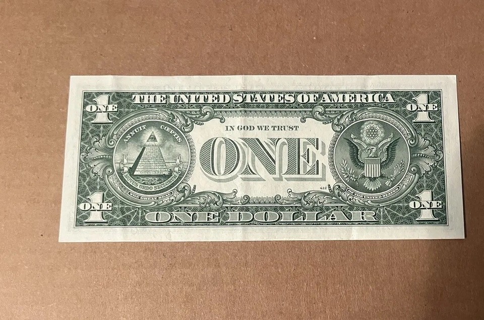 1963 $1 G Chicago BEP Low Serial Number Star Note 4 Zeros MULE ...