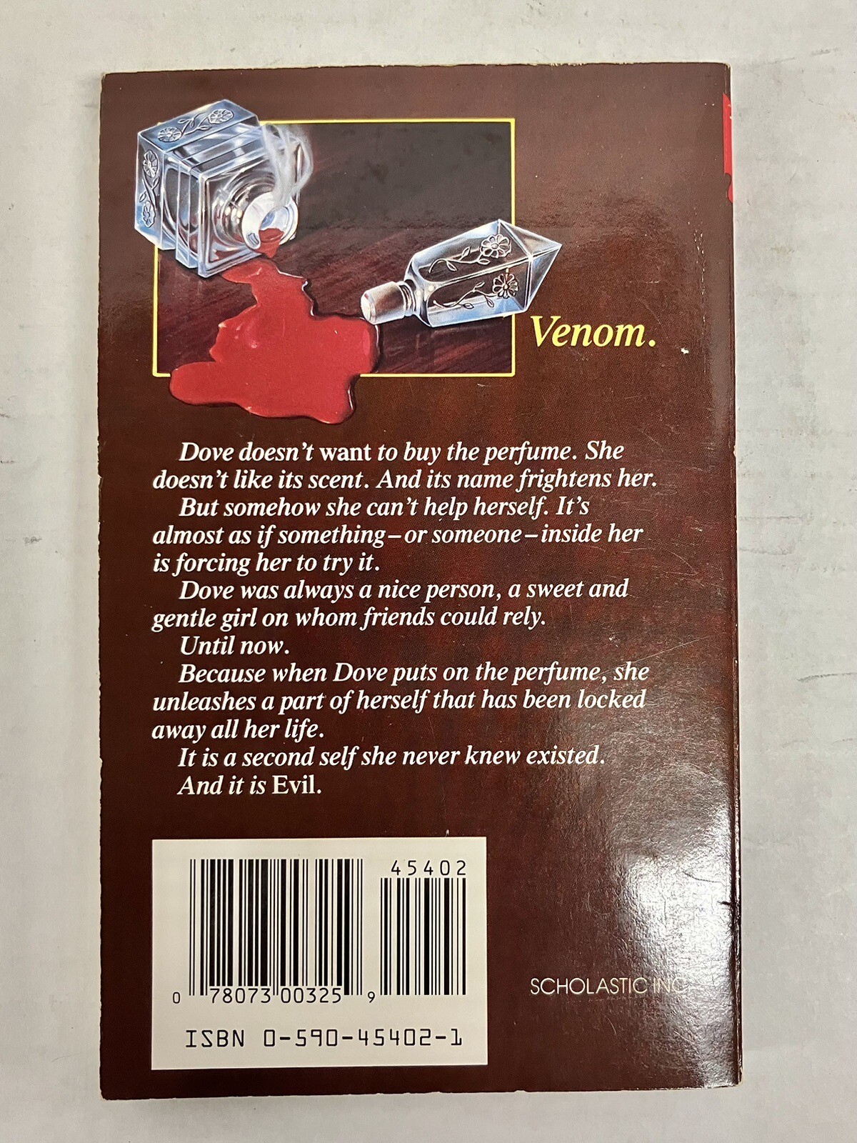 The Perfume By Caroline Cooney Point Scholastic 1992 1st Ed First Print ...