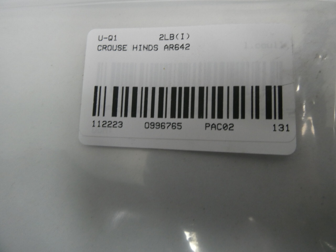 Crouse Hinds AR642 Arktite Receptacle 4p 3w 60a Amp 600v-ac | eBay