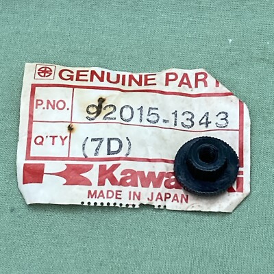 QTY 2 NEW GENUINE KAWASAKI 92015-1343 FAIRING Nut, 5MM, Cowling | eBay