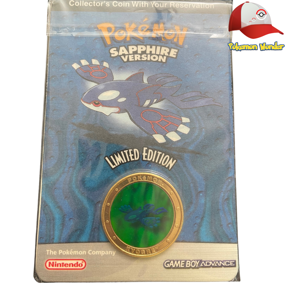 Nintendo Gameboy Advance Ruby (Groudon) & Sapphire (Kyogre) Limited ...