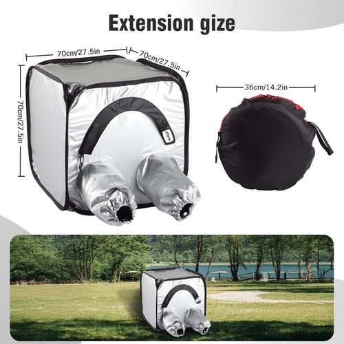 For 8X10 Camera Negative Developing Darkroom Film Changing Tent Loading ...