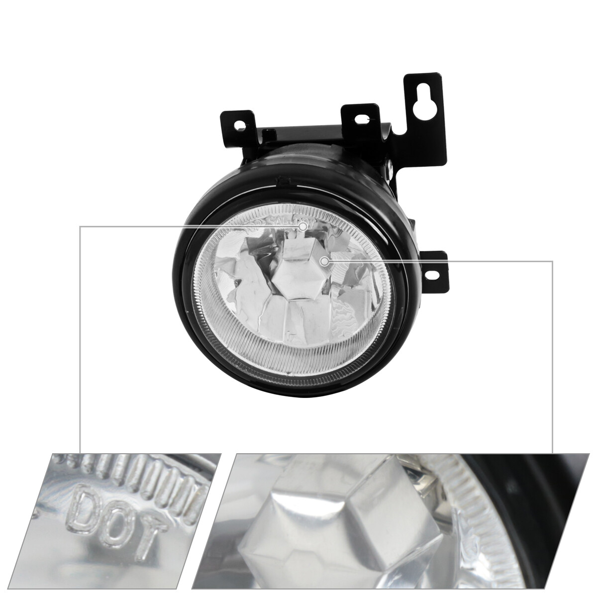 Fog Lights Fits 2003-2008 Honda Element Front Bumper Lamps Pair+Switch ...