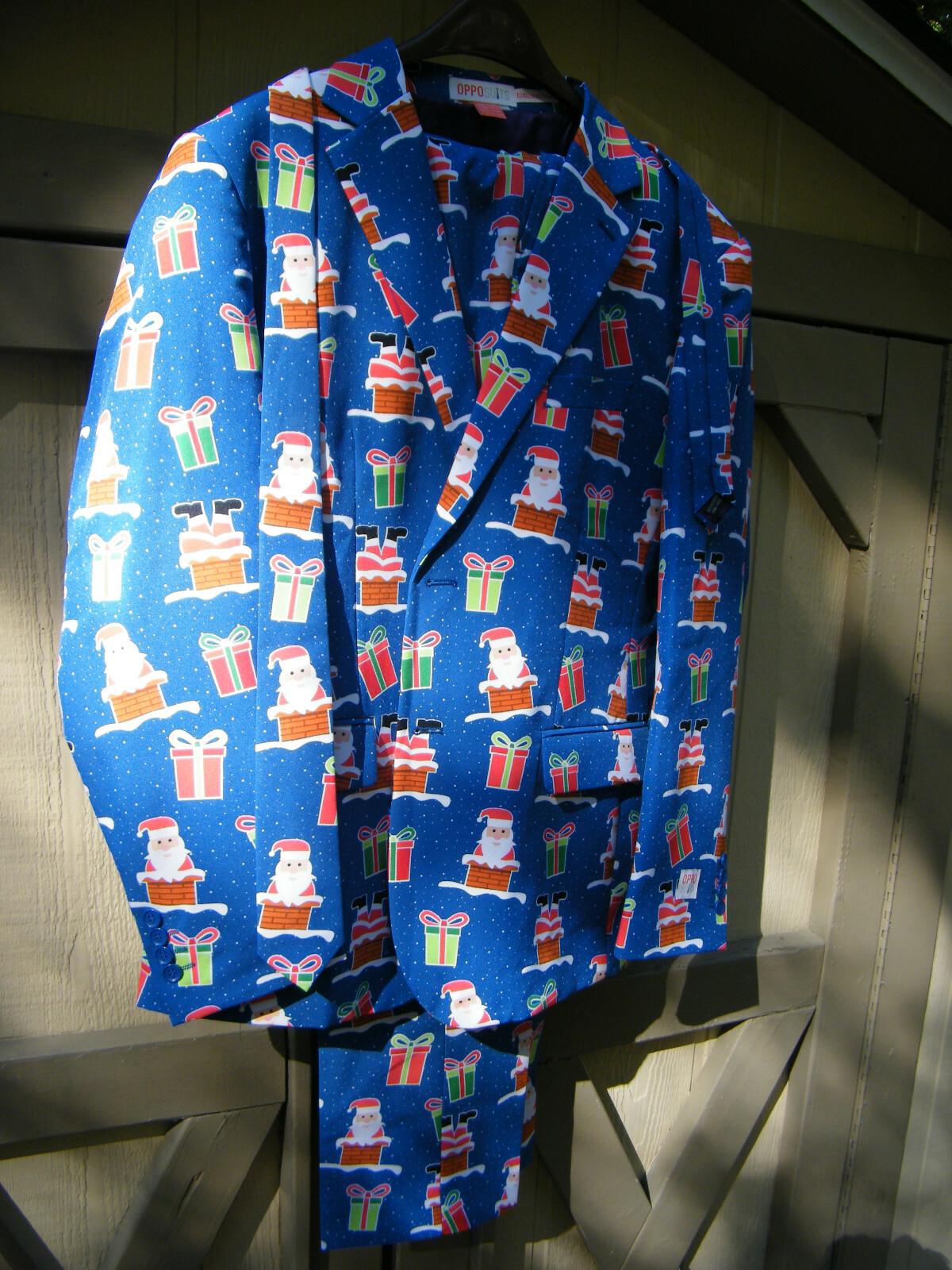 OppoSuits OPPO SUITS Santa Claus Christmas Suit Pants/Coat/Tie Size 46 ...