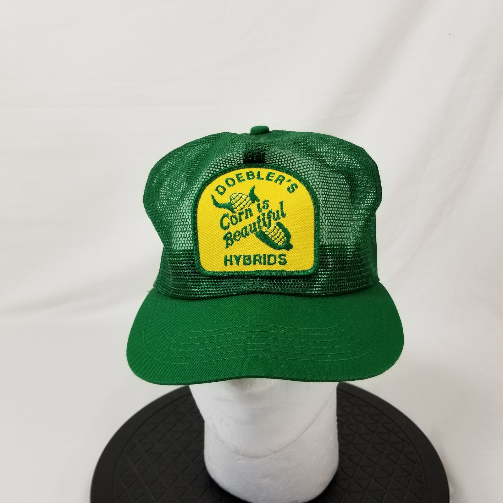 Doeblers Hybrids Green Yellow Full Mesh Snapback Truc… - Gem