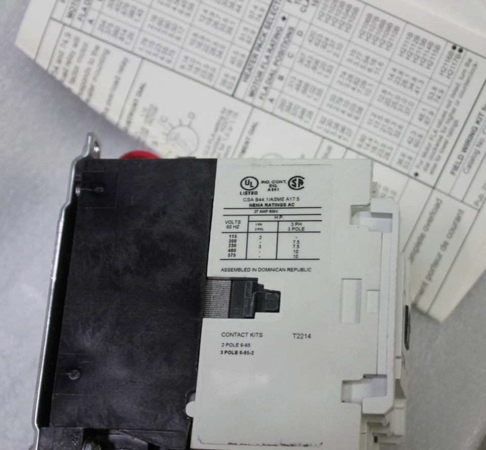 NEW EATON CUTLER HAMMER AN16DN0AB 110 120 VAC Size 1 AN16DN0 Starter ...